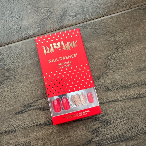 Makeup | Red Aspen Nail Dashes Red And Nude Scarlett | Poshmark